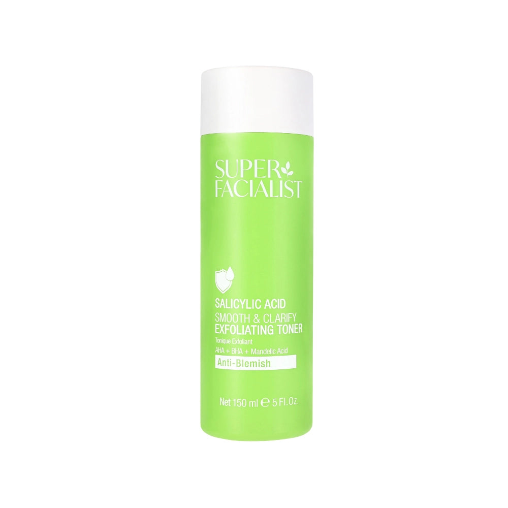 Salicylic Acid Smooth & Clarify Exfoliating Toner 150ml - Super Facialist